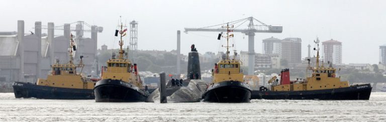 HMS Victorious leaves Plymouth after three-year refit. | Just Plymouth