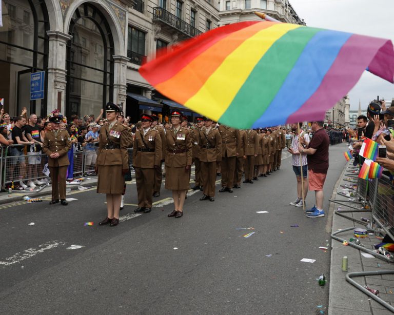 Royal Navy and Royal Marines show their pride in London | Just Plymouth