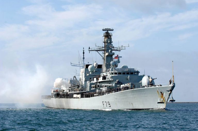 Warm welcome for HMS Portland home from policing | Just Plymouth